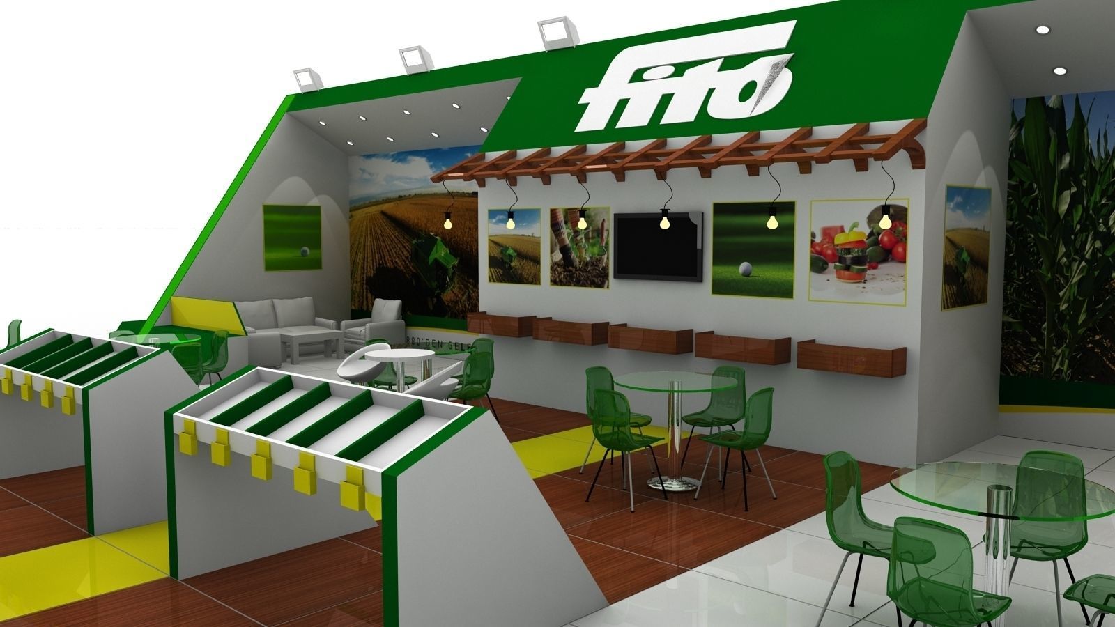 exhibition stand fair 3D model | CGTrader