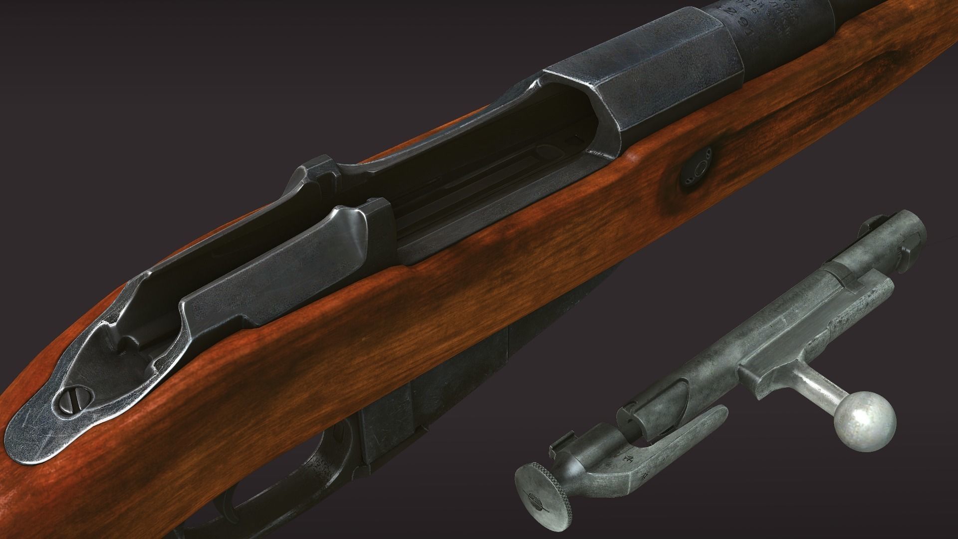 Mosin-Nagant 3D model | CGTrader