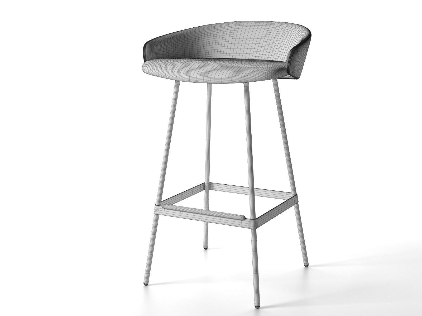 Karl Stool 3D model | CGTrader