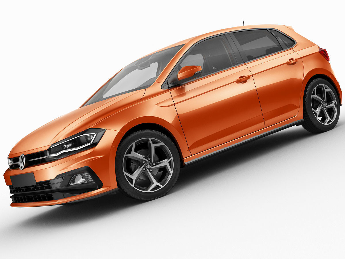 Volkswagen Polo 2018 R-line 3D model | CGTrader