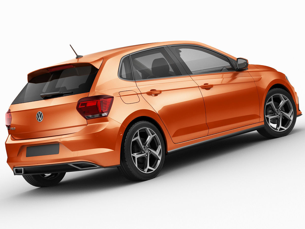 Volkswagen Polo 2018 R-line 3D model | CGTrader