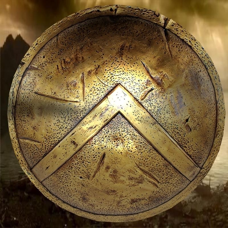 3D model spartans shield VR / AR / low-poly | CGTrader