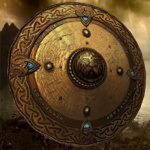 3D model indian shield VR / AR / low-poly | CGTrader