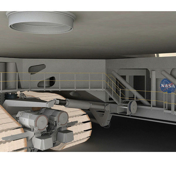NASA Shuttle Launch Pad 3D model | CGTrader