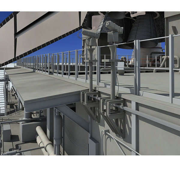 NASA Shuttle Launch Pad 3D model | CGTrader