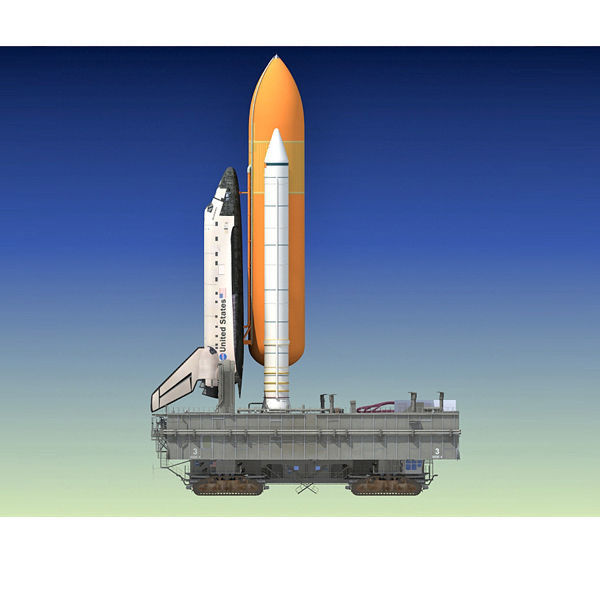 NASA Shuttle Launch Pad 3D model | CGTrader