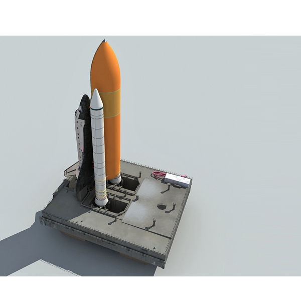NASA Shuttle Launch Pad 3D model | CGTrader