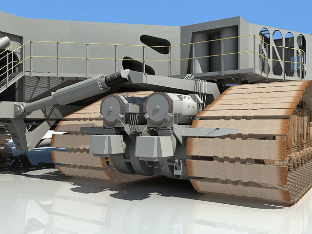 NASA Shuttle Crawler Transporter 3D model | CGTrader