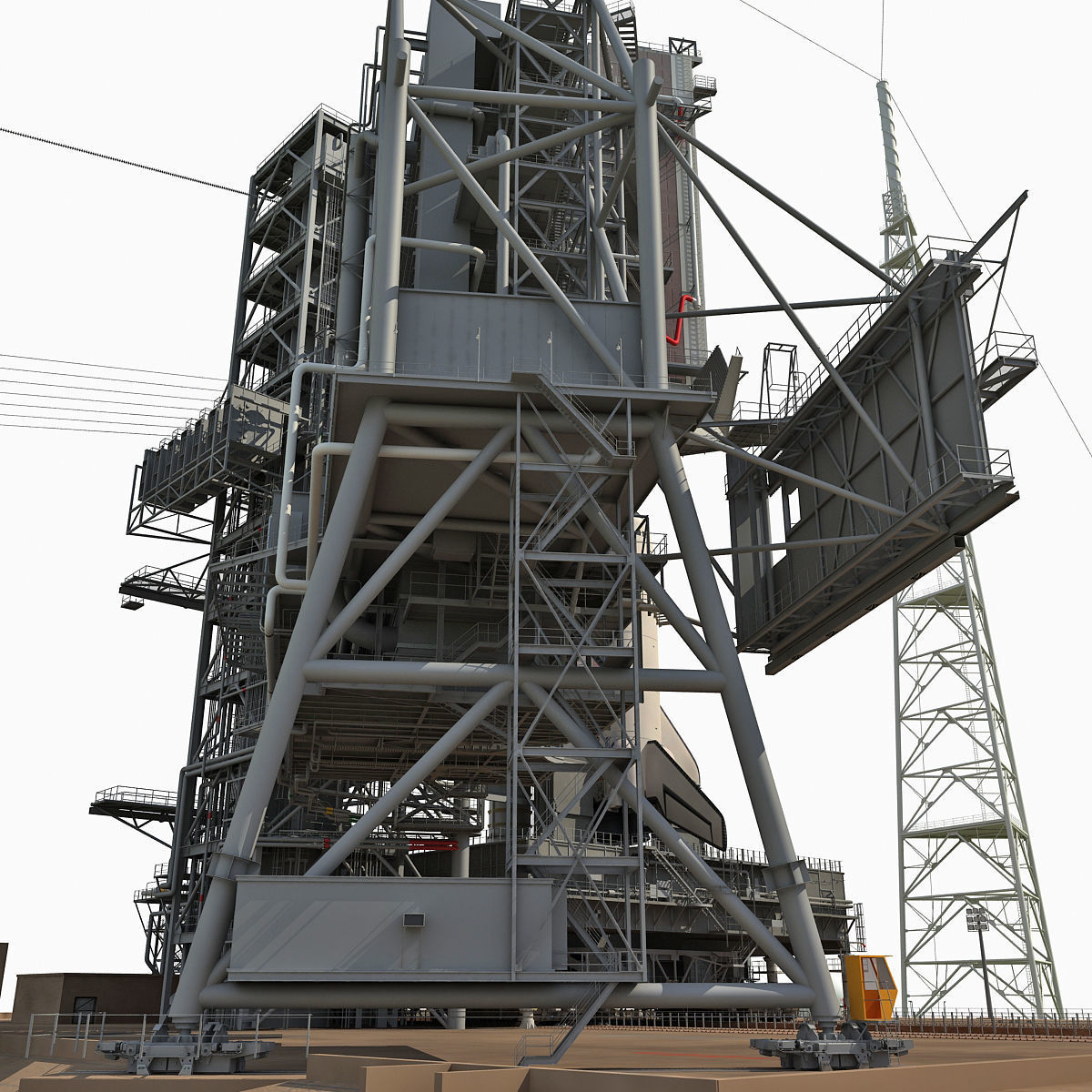 NASA Launch Complex 39B 3D model | CGTrader