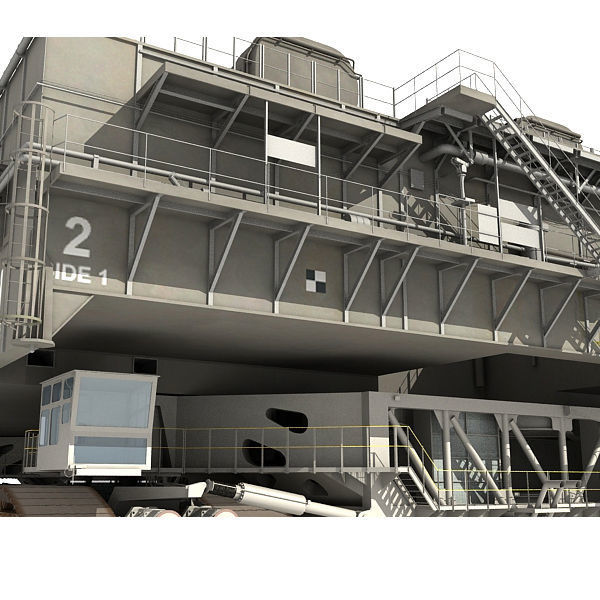 NASA Crawler with Mobile Launch Platform 3D model | CGTrader