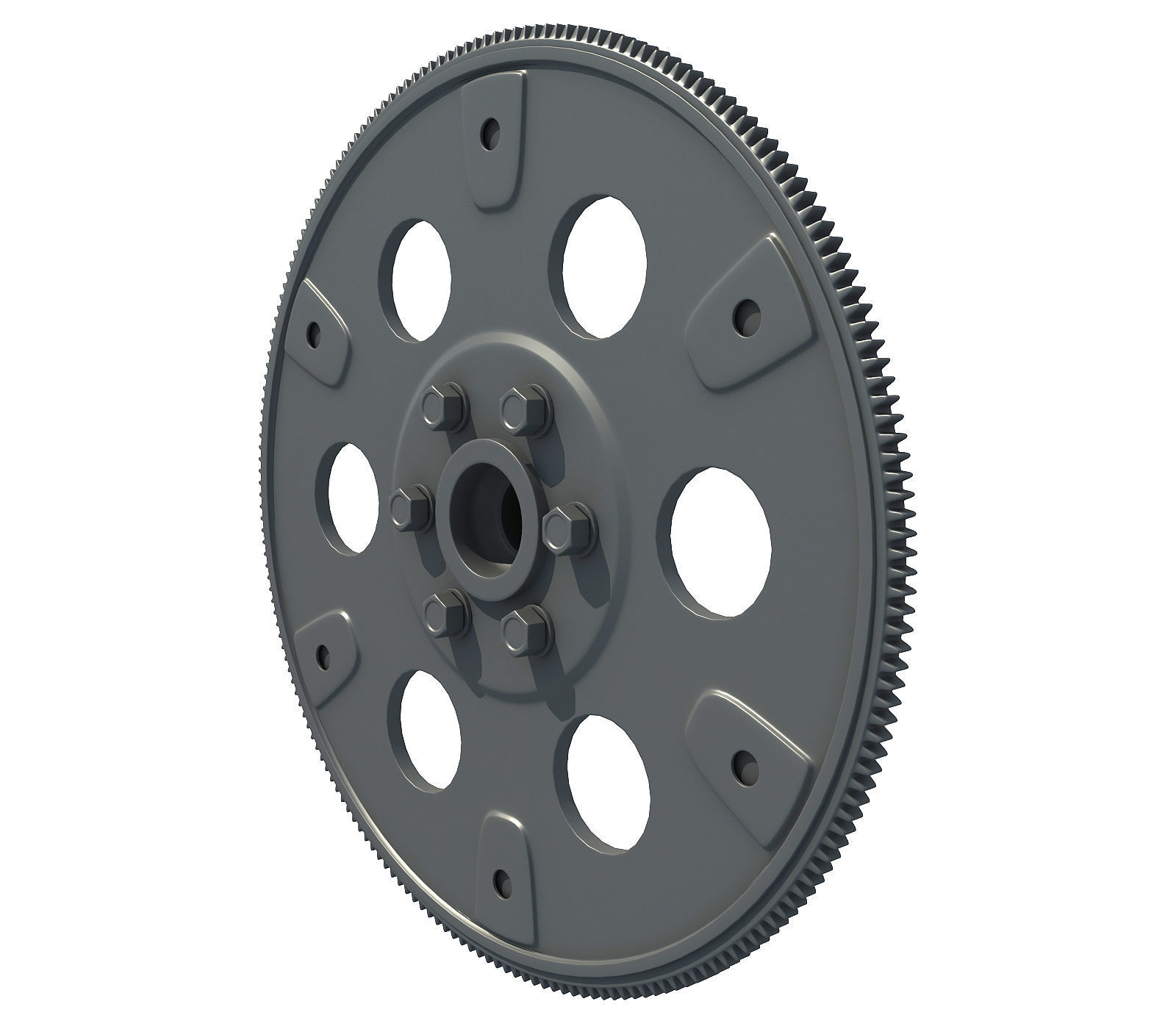 Engine Flywheel 2 3D model | CGTrader