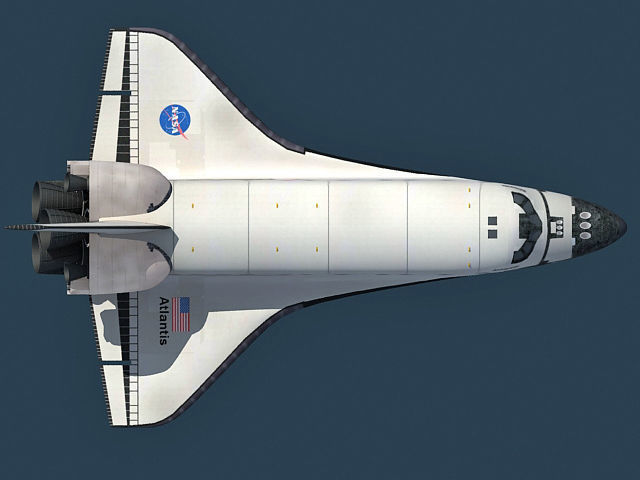 5 Space Shuttle Textures 3D model | CGTrader