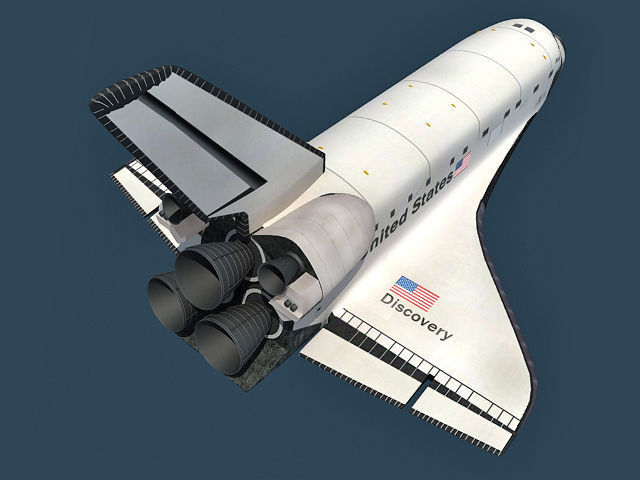 5 Space Shuttle Textures 3D model | CGTrader
