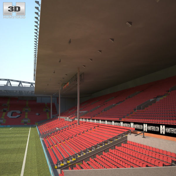Anfield 3D model | CGTrader