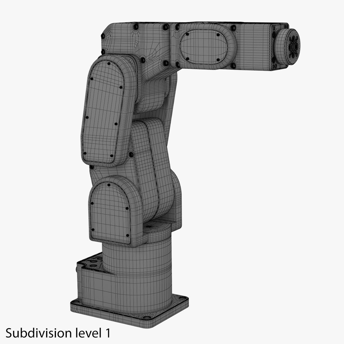 Industrial Robot MECA500 3D model | CGTrader