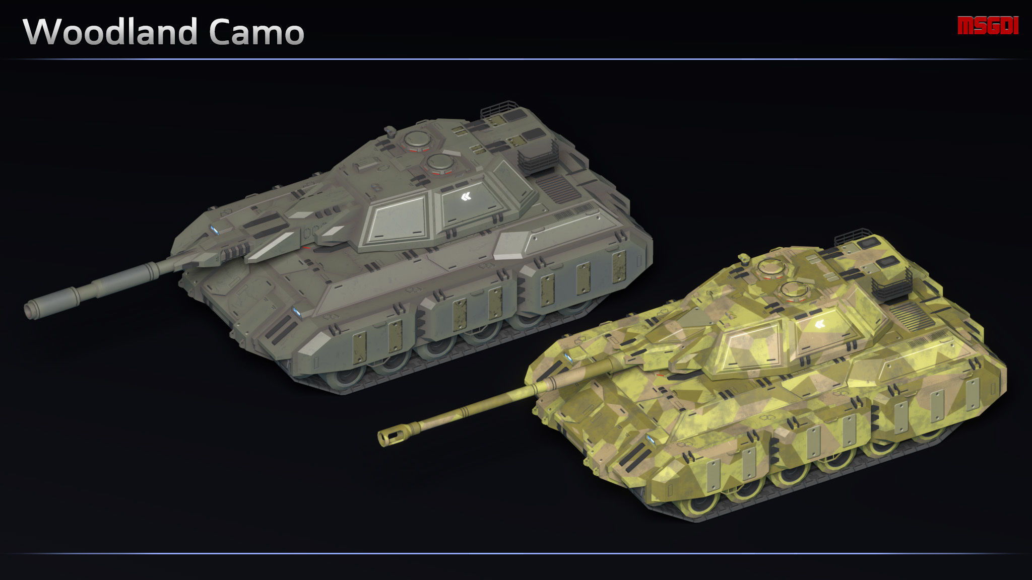 3D model Scifi Tiger 3 Super Heavy Tank VR / AR / low-poly | CGTrader