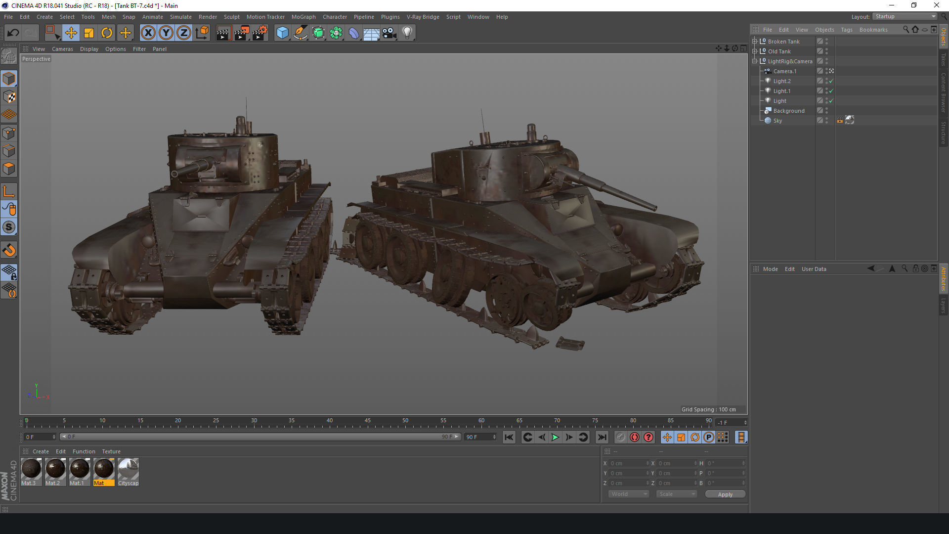 Battle Worn Tanks BT-7 3D model | CGTrader