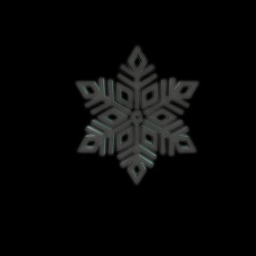 Snowflake and Flame free 3D model animated | CGTrader