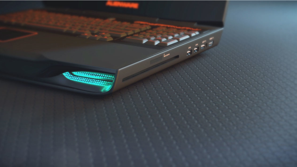 Alienware M17X R4 laptop 3D model | CGTrader
