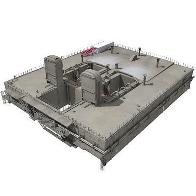 Mobile Launch Platform NASA 3D model | CGTrader
