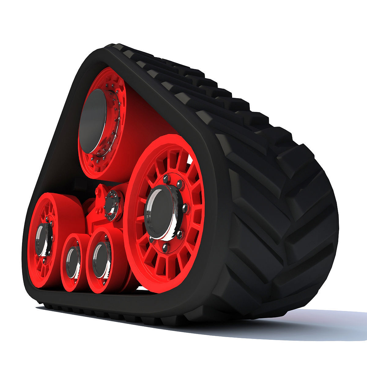 Red Crawler 3 3D model | CGTrader