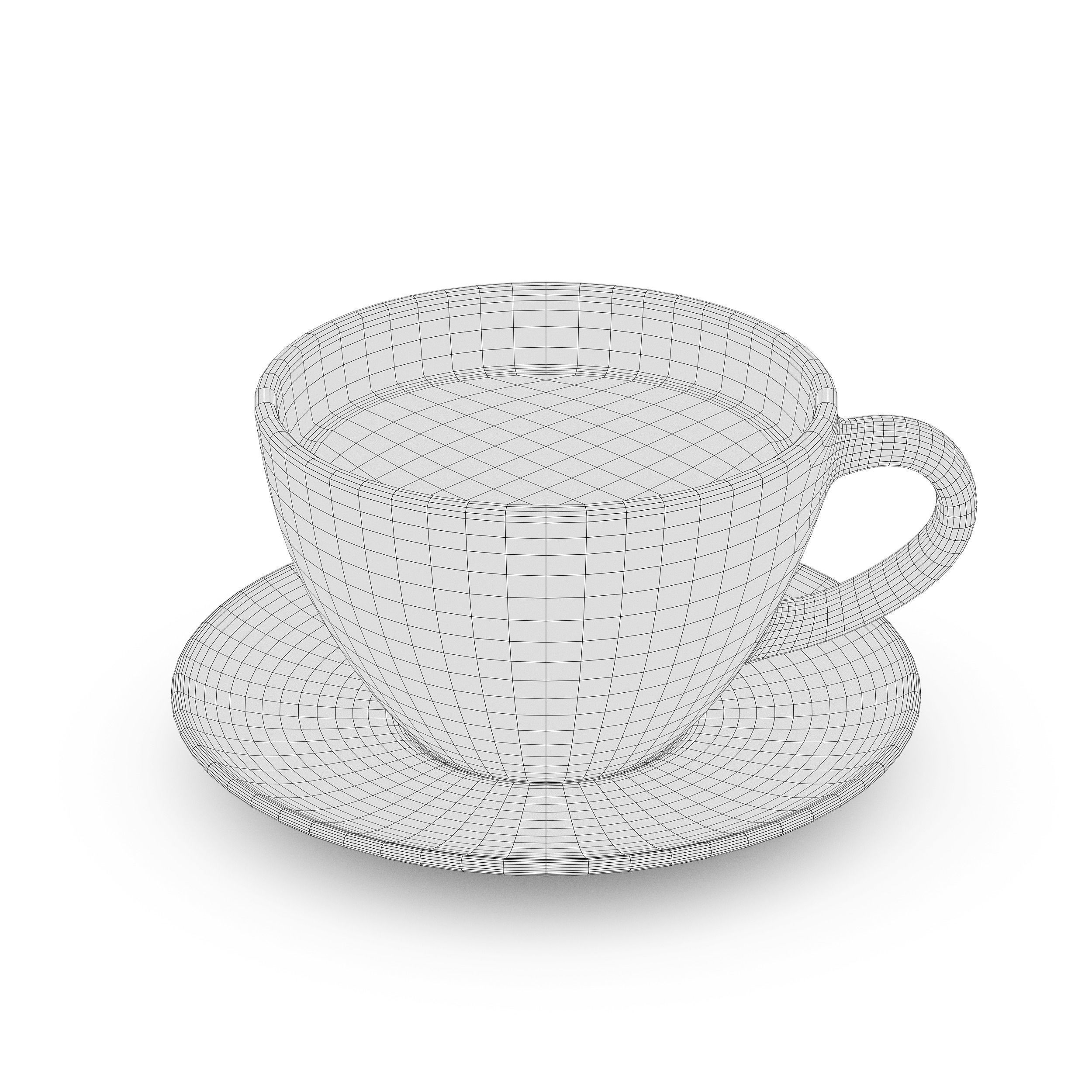 Cup with coffee 3D model 3D model | CGTrader