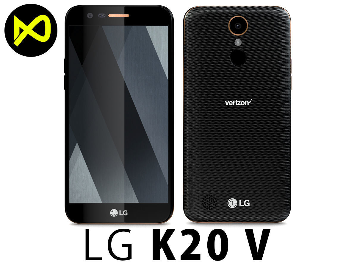 LG K20 V Black 3D model | CGTrader
