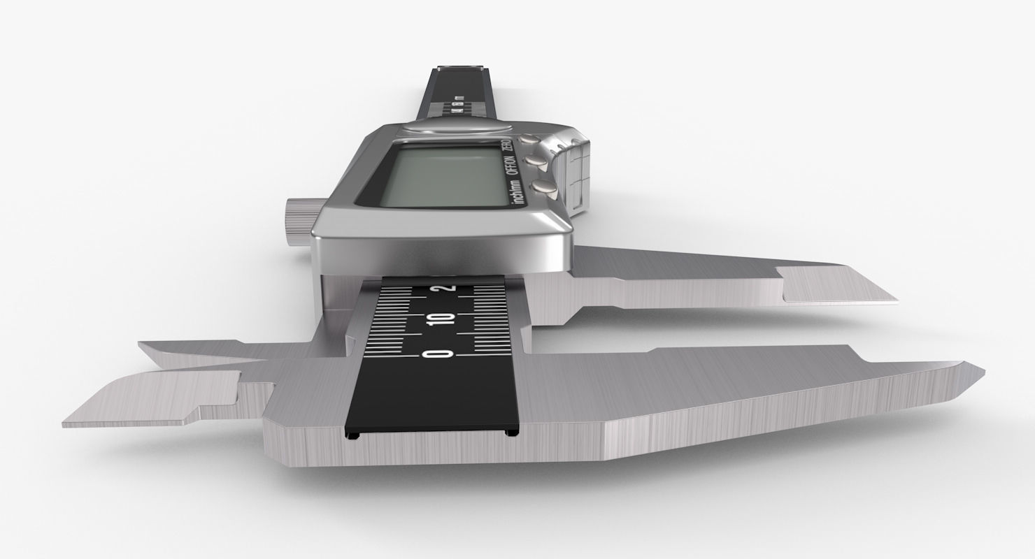 Digital ruler - rigged 3D model rigged | CGTrader