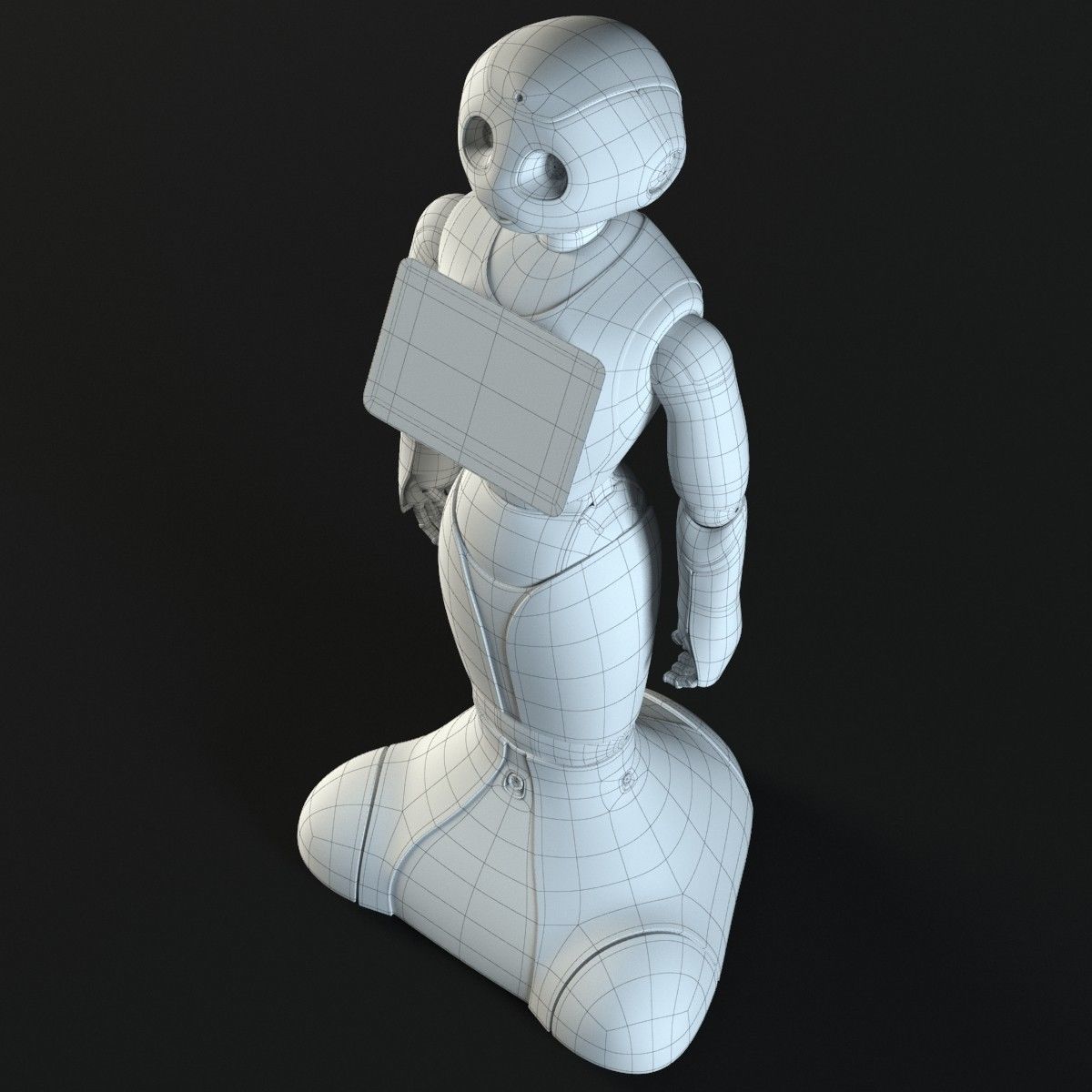 3D model Robot Pepper VR / AR / low-poly animated | CGTrader
