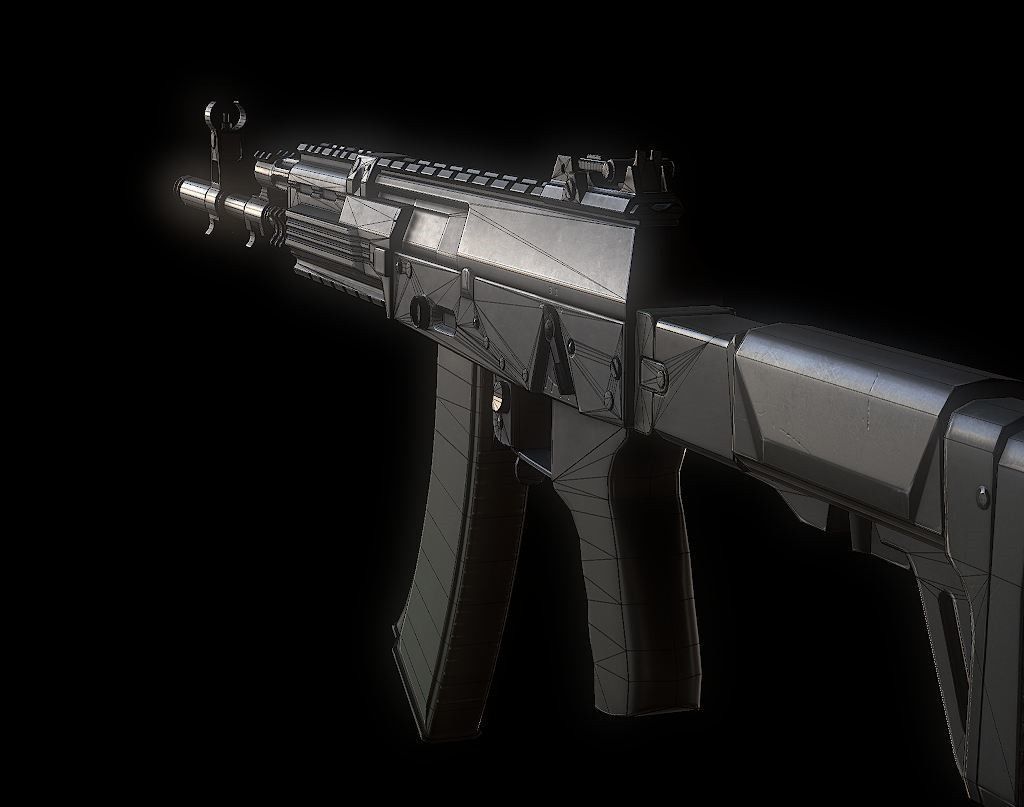 3D model AK 12 Model VR / AR / low-poly | CGTrader