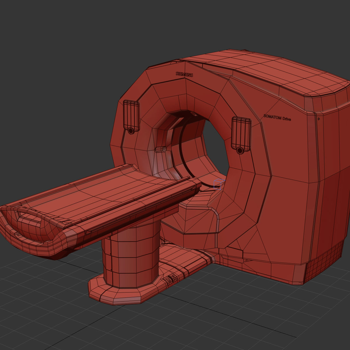 CT Scanner Siemens Somatom Drive MRT 3D model | CGTrader