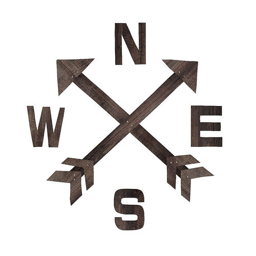 Compass Rose Wall Decoration 3D model | CGTrader