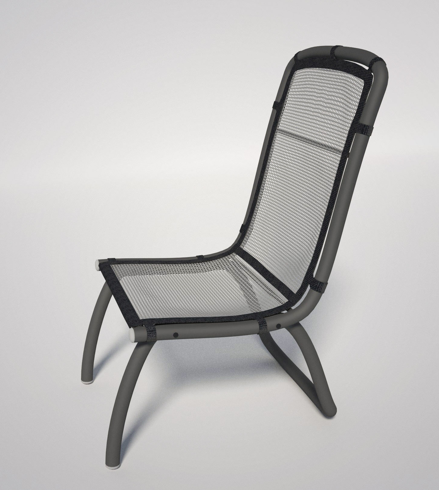 Mesh Patio Chair free 3D model | CGTrader