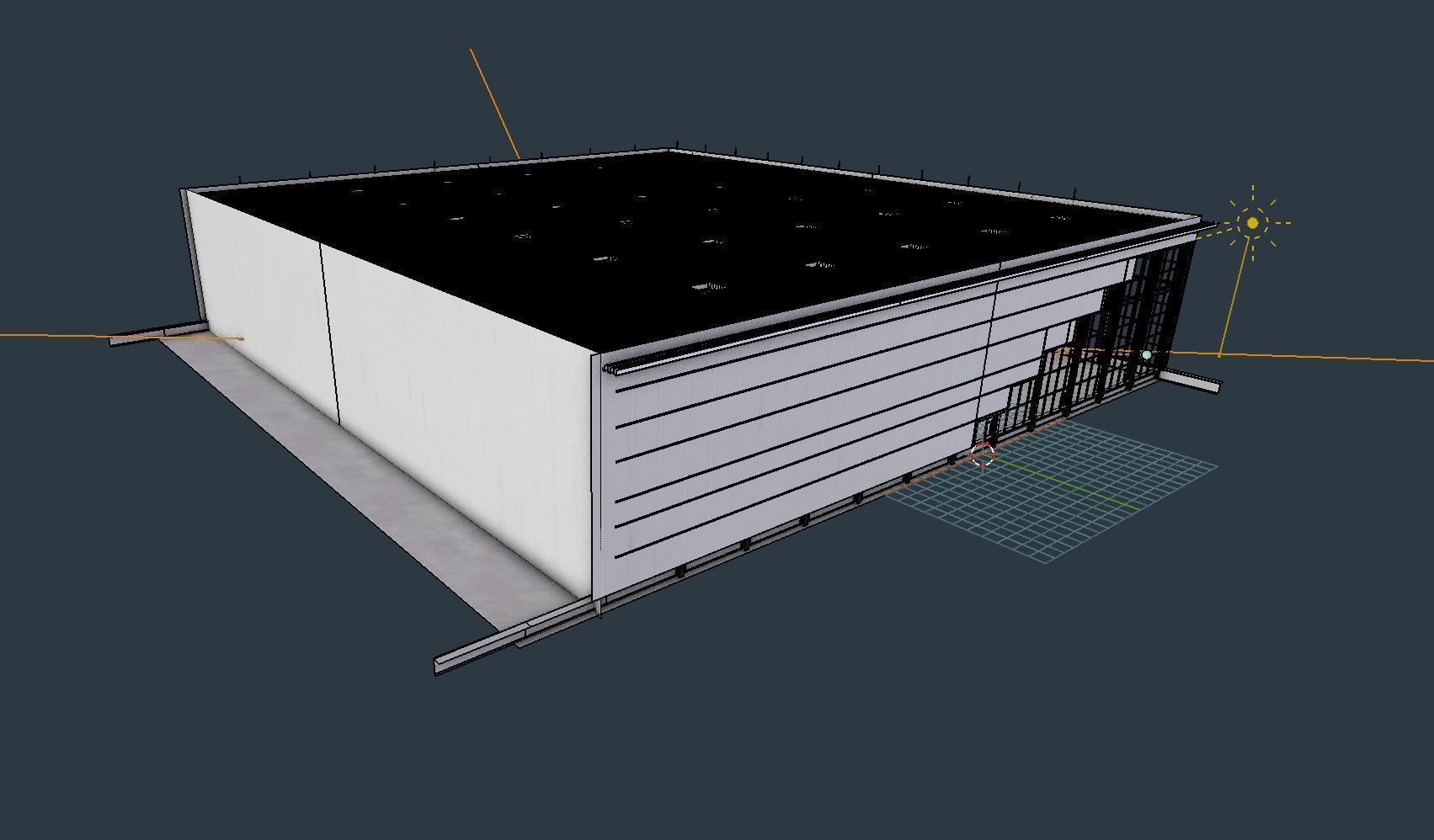 3D model Warehouse Interior 4 - Textured VR / AR / low-poly | CGTrader