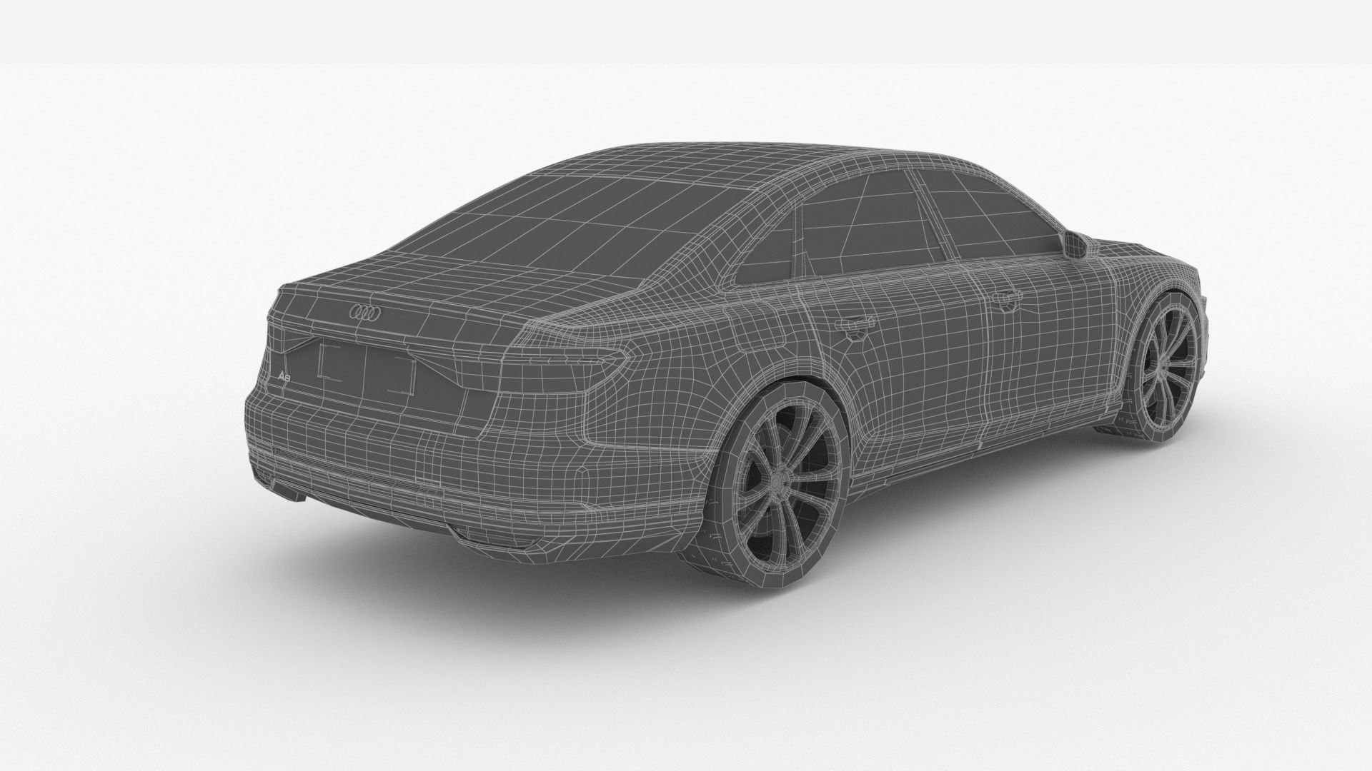 Audi A8 2019 3D model | CGTrader