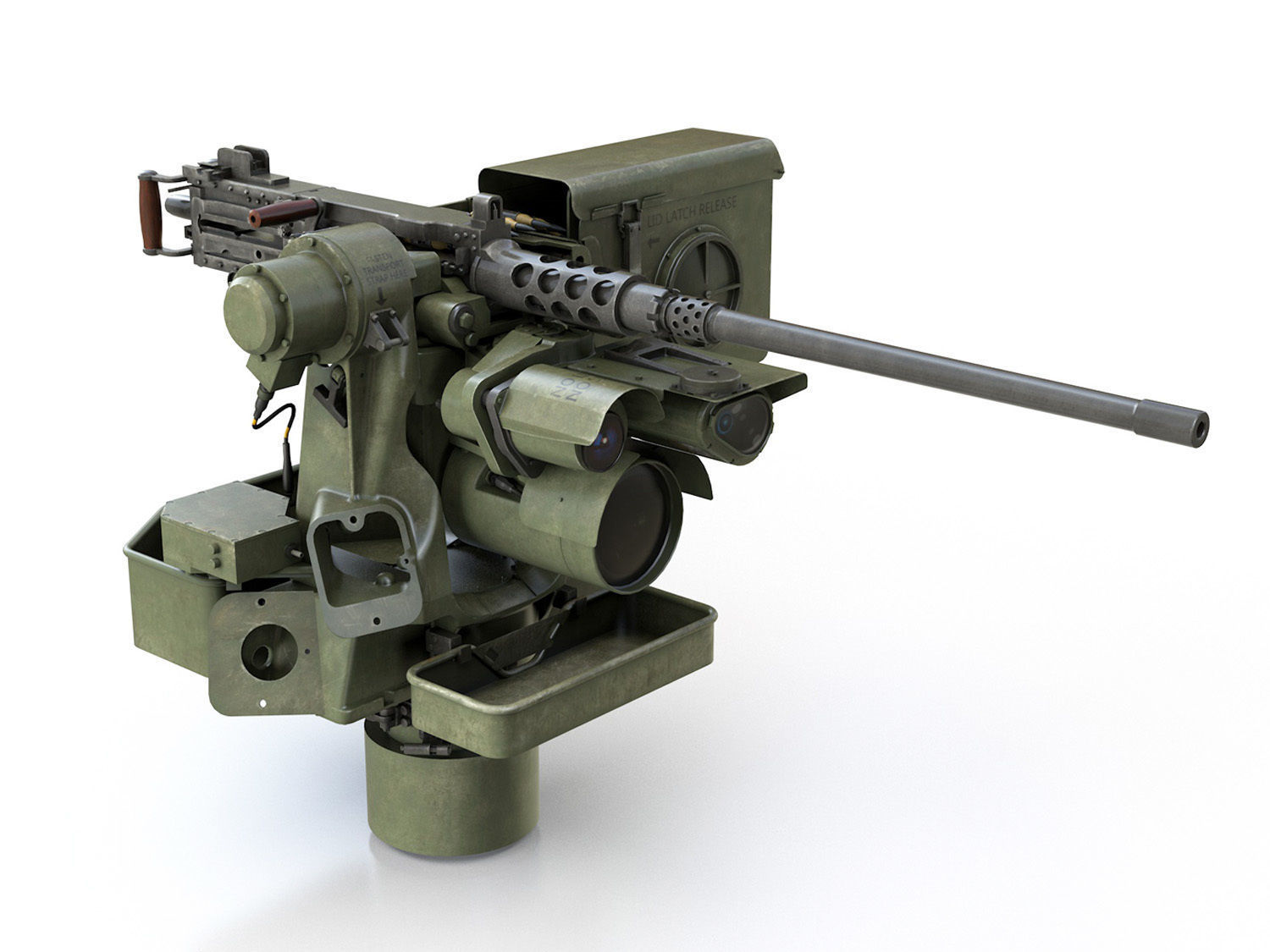 RWS M151 Protector with M2 3D model | CGTrader