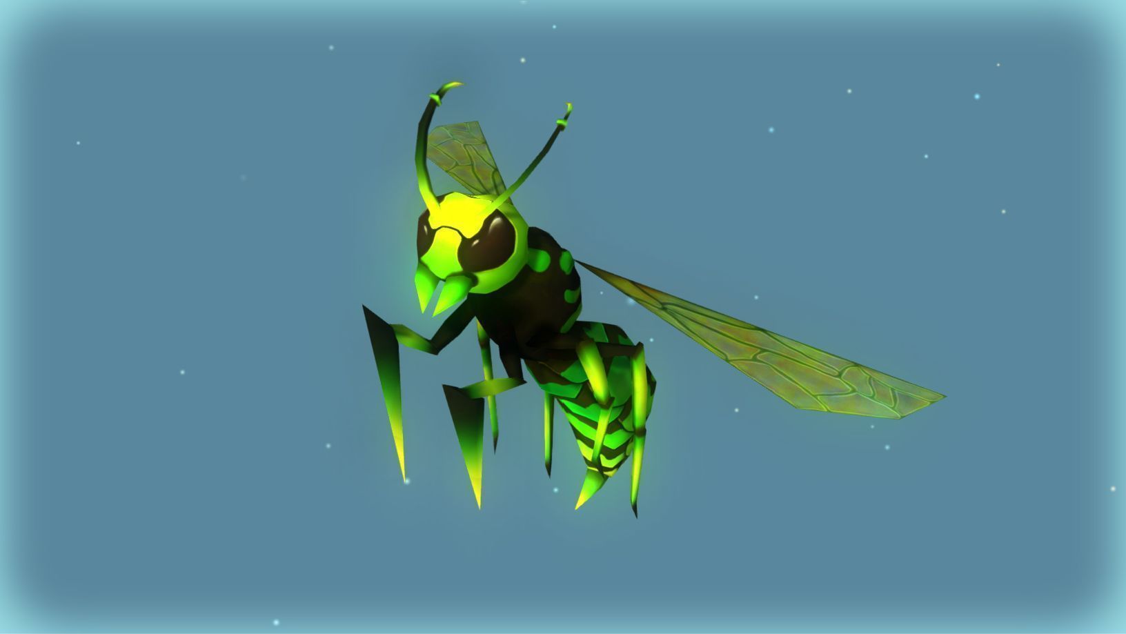 3D model Animated Wasps Pack VR / AR / low-poly rigged animated | CGTrader