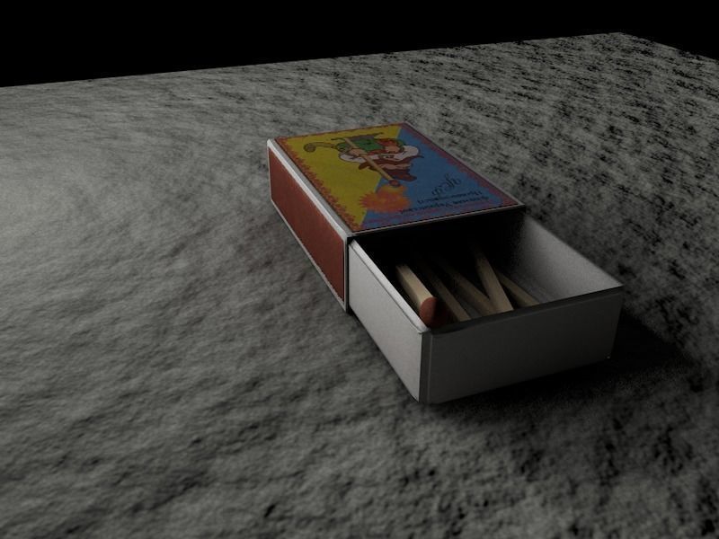 Matchbox 3D model | CGTrader