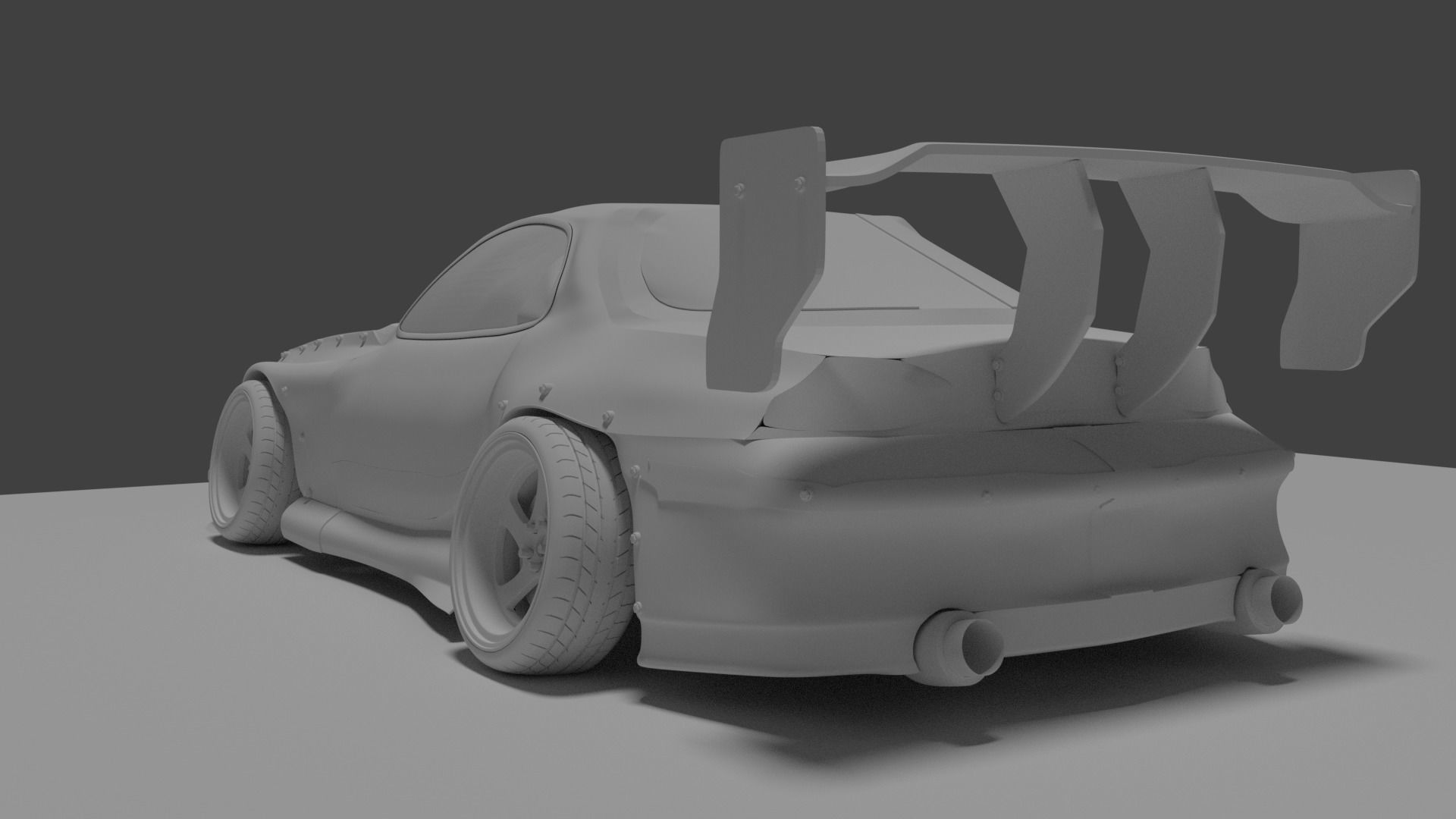 Mazda Rx7 3D model | CGTrader