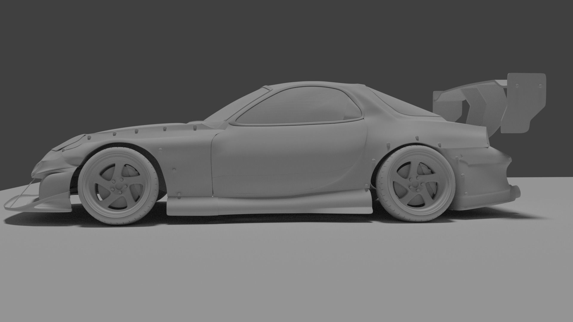 Mazda Rx7 3D model | CGTrader