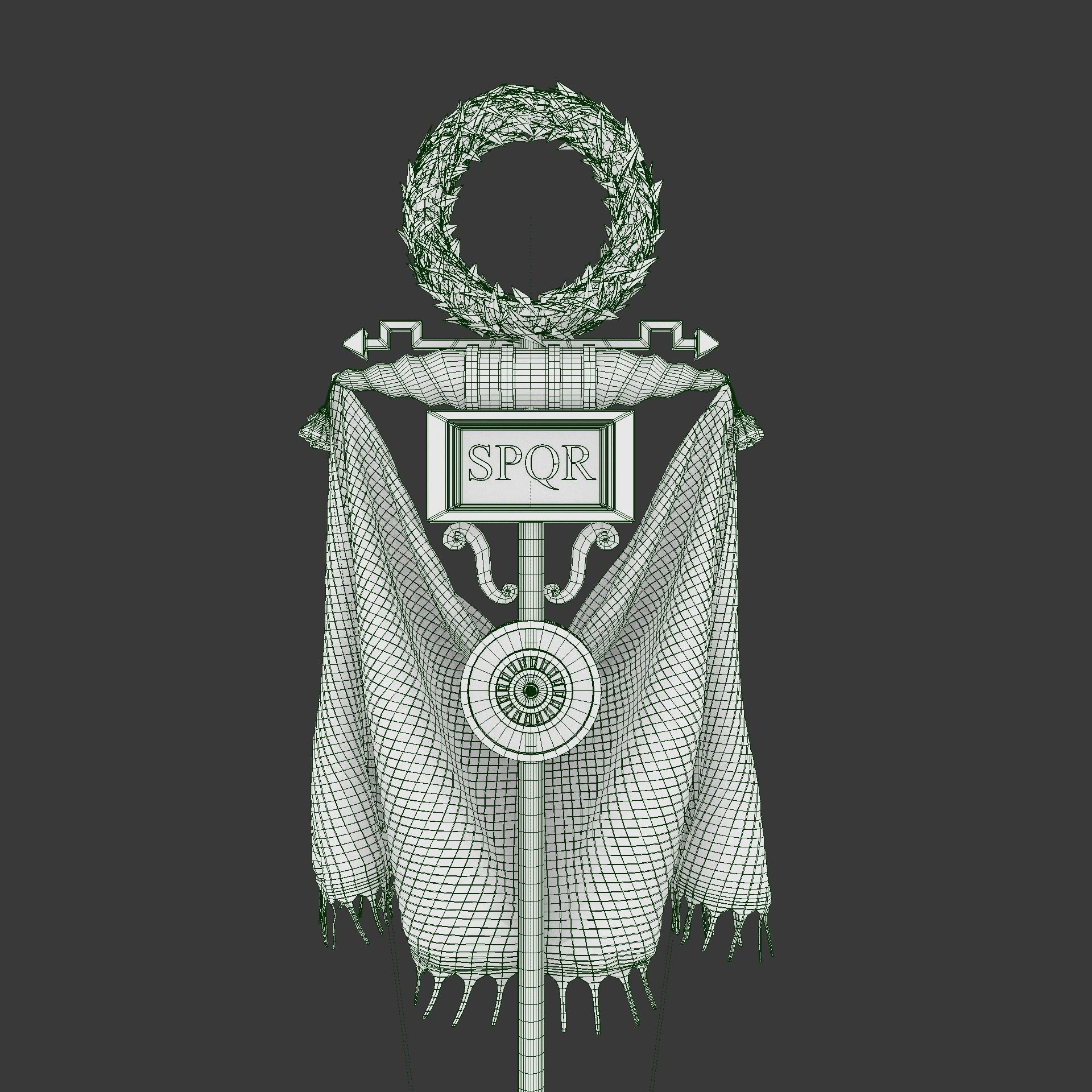Roman Vexillum 3D model | CGTrader