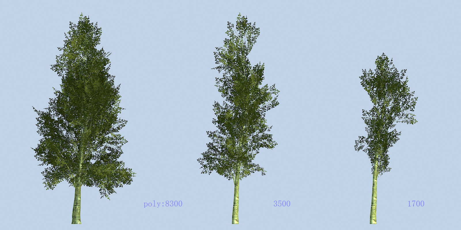 3D model Lowpoly 3Dmodel tree VR AR game 3LOD number83 VR / AR / low ...