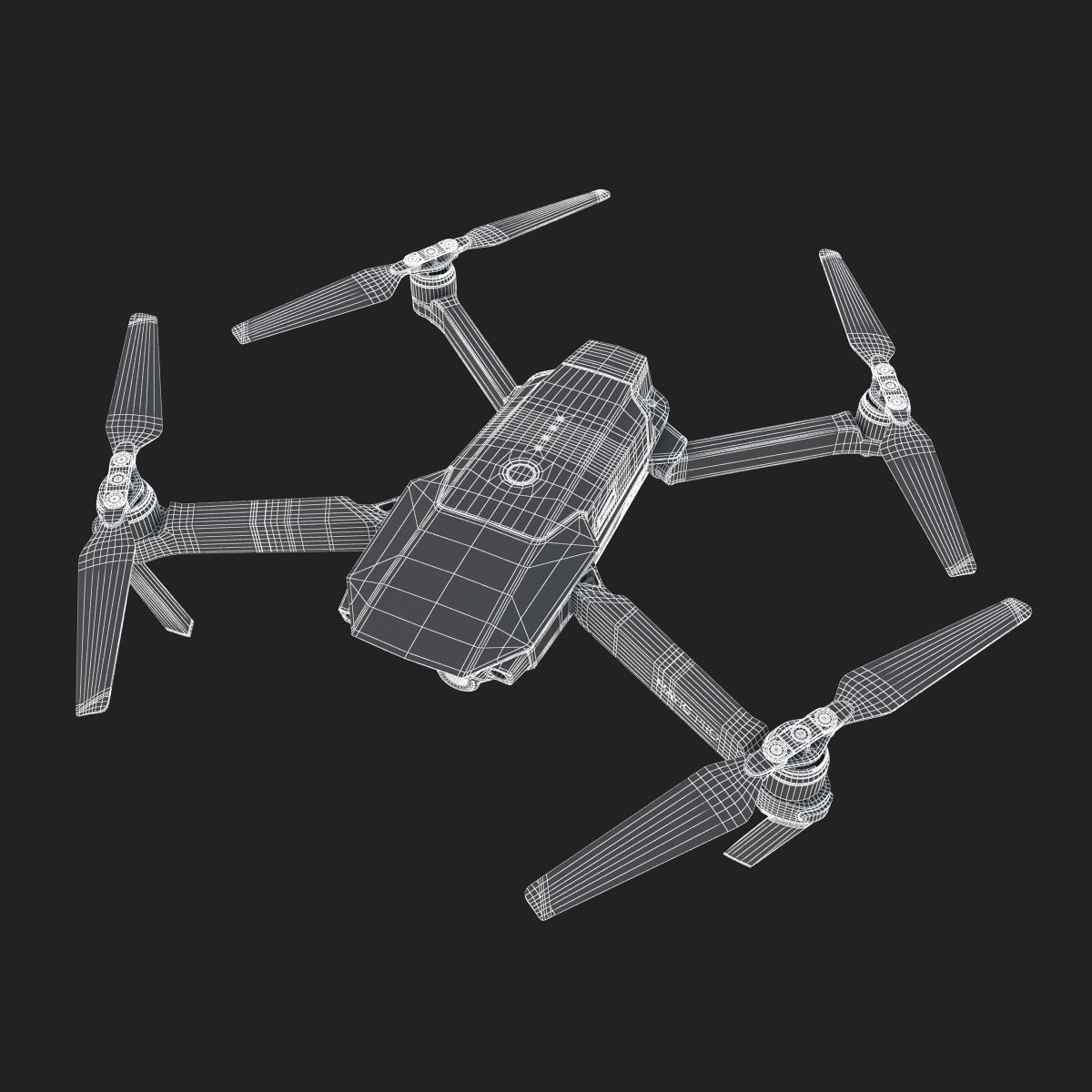 DJI Mavic PRO Mini Drone 3D model | CGTrader
