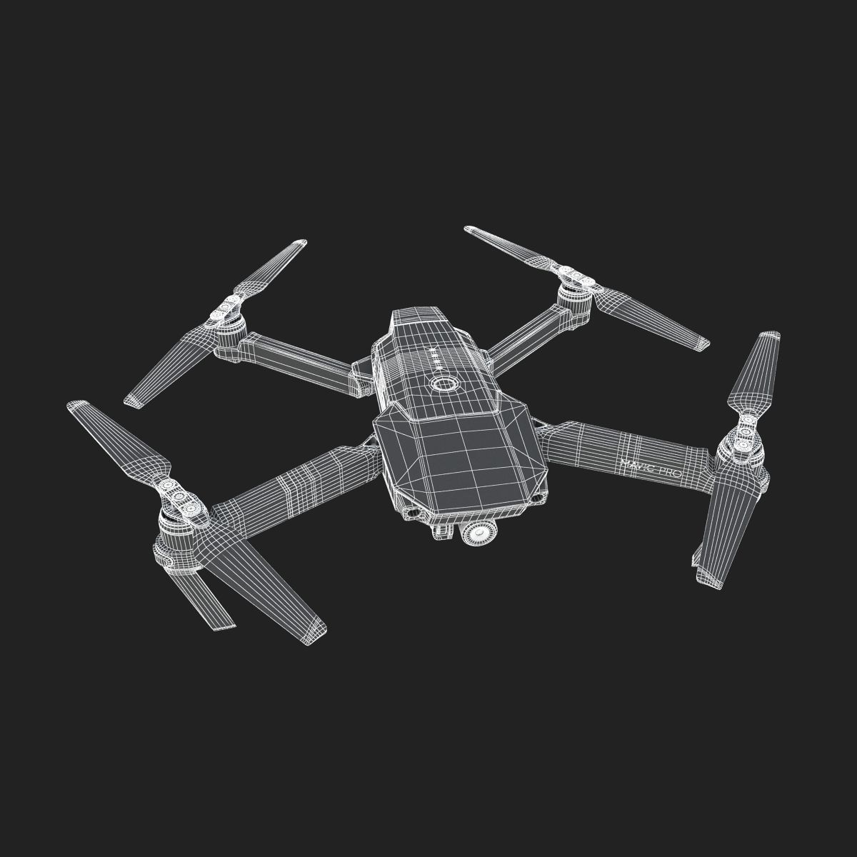 DJI Mavic PRO Mini Drone 3D model | CGTrader