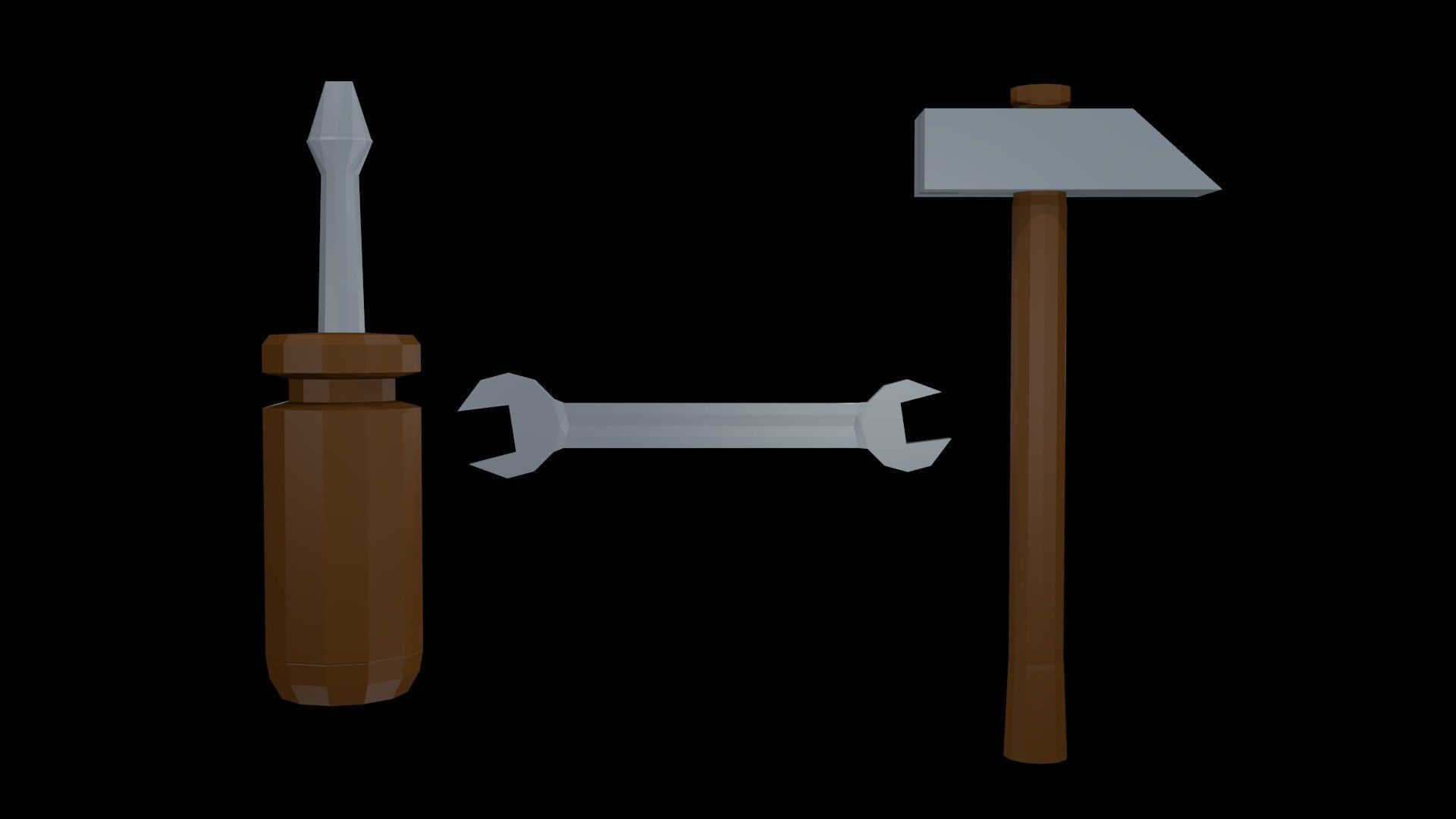 Low poly tool 3D model | CGTrader