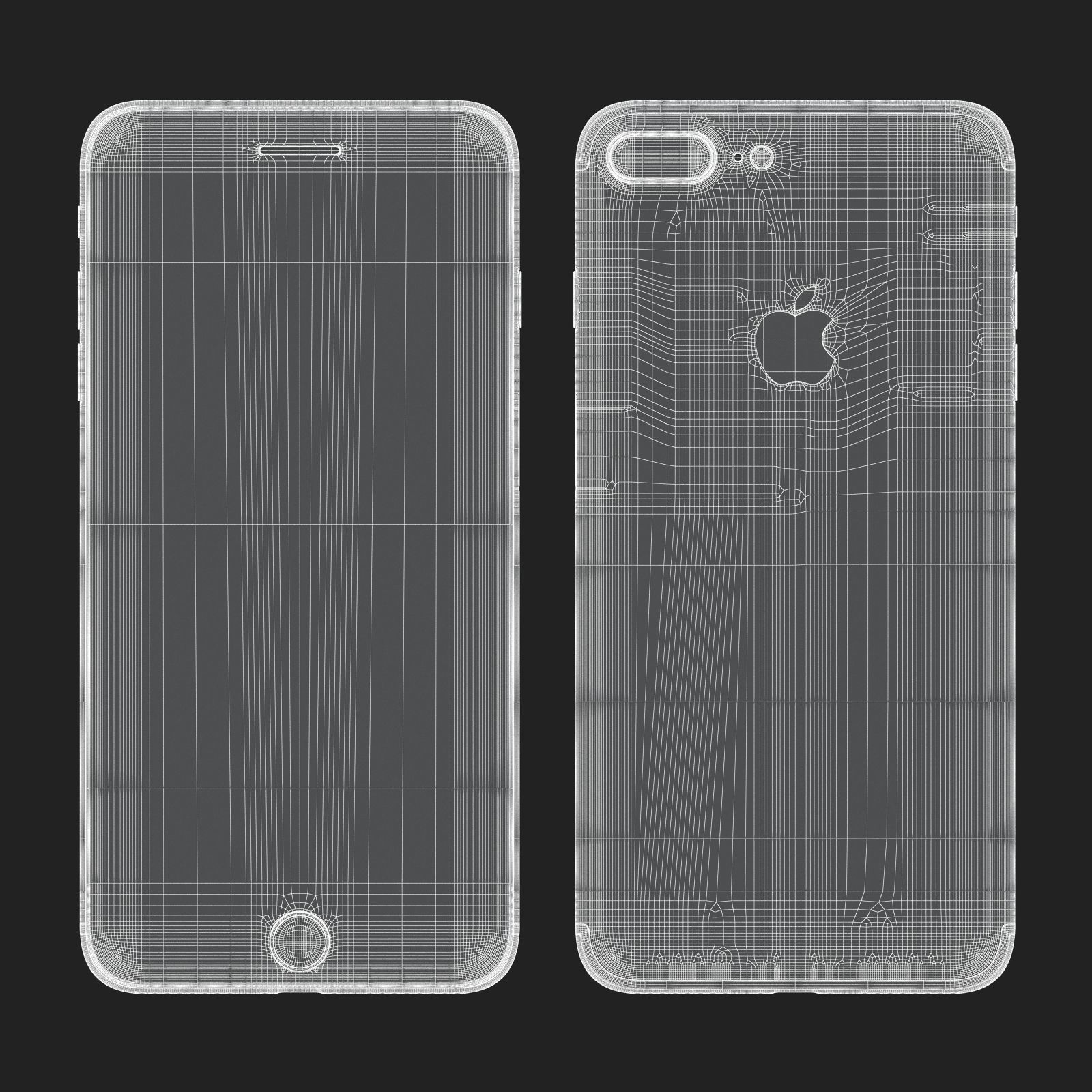 Apple Complete Set 2017 3D model | CGTrader