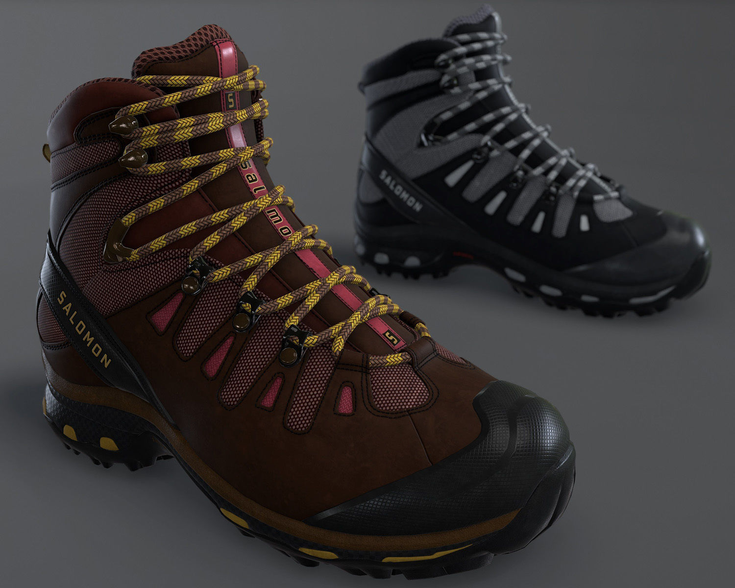 3D model Hiking Boot High Quality VR / AR / low-poly | CGTrader