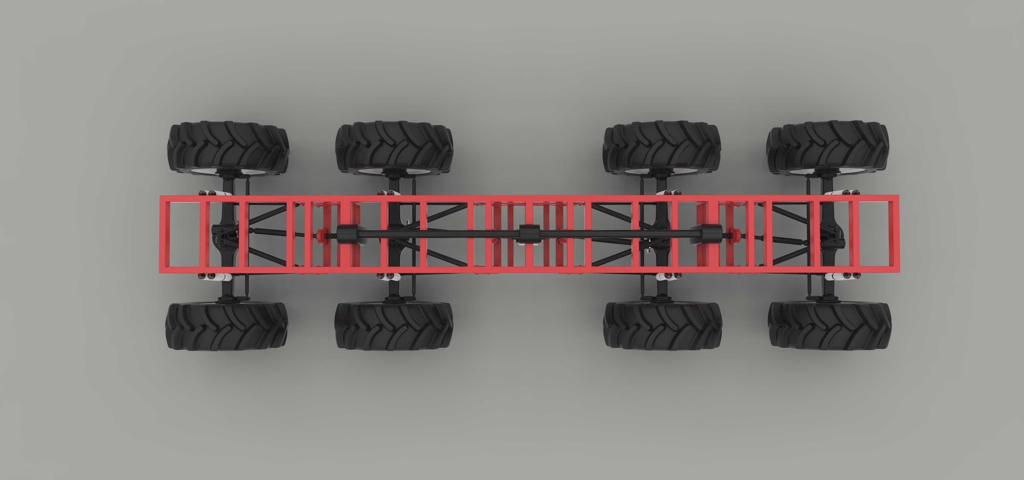 Chassis 8x8 3D model | CGTrader