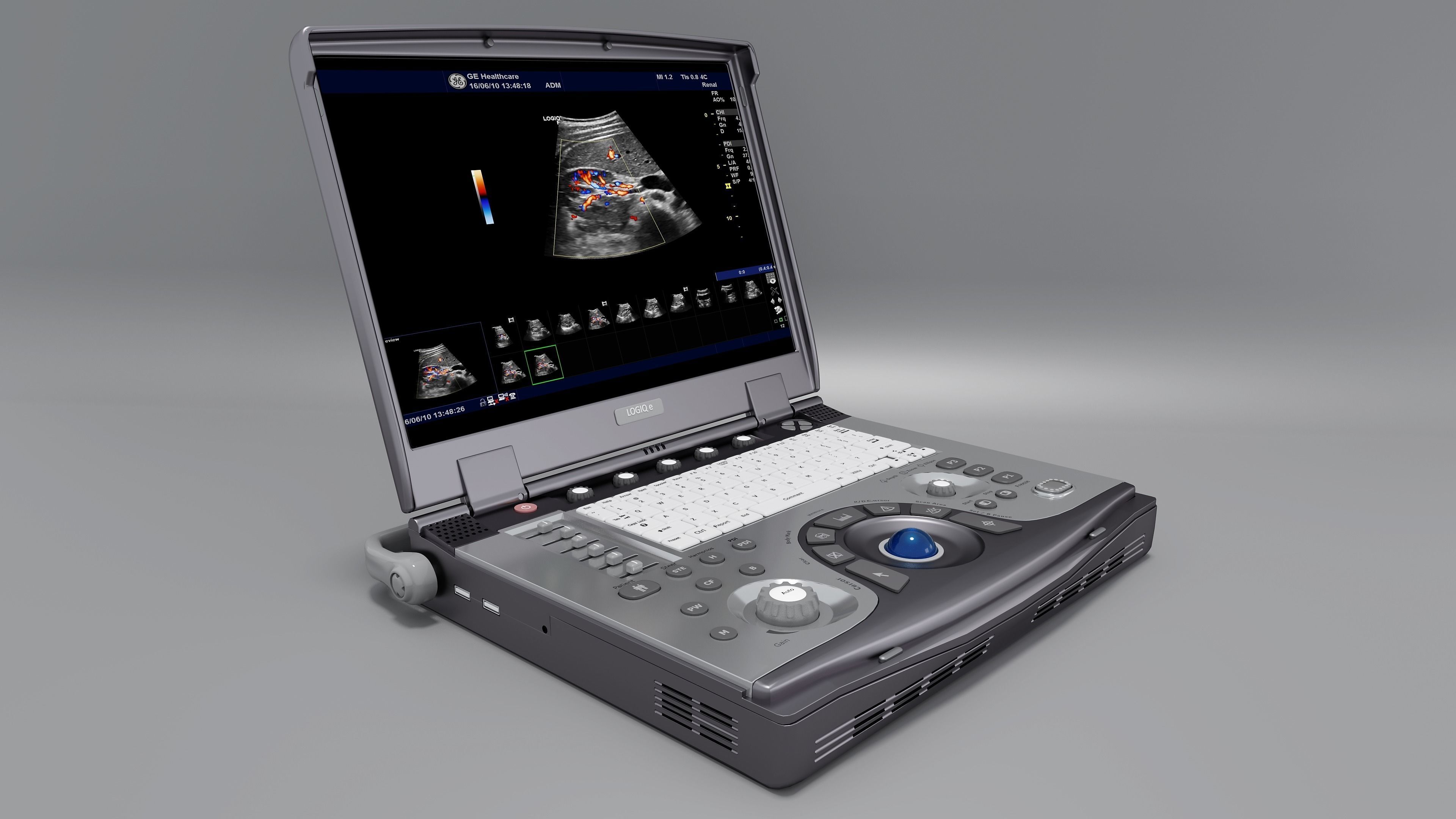 Logic-e ultrasound 3D model | CGTrader