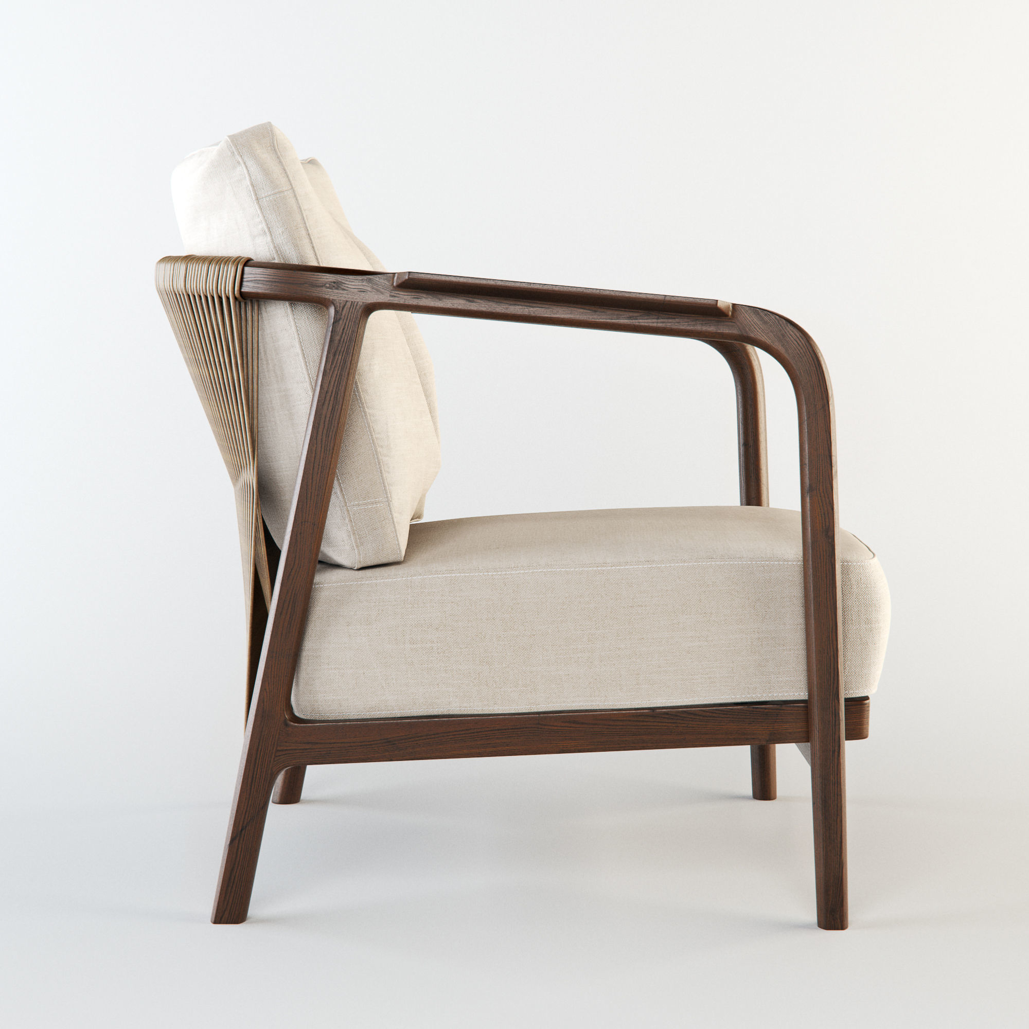 Flexform Crono armchair 3D model | CGTrader
